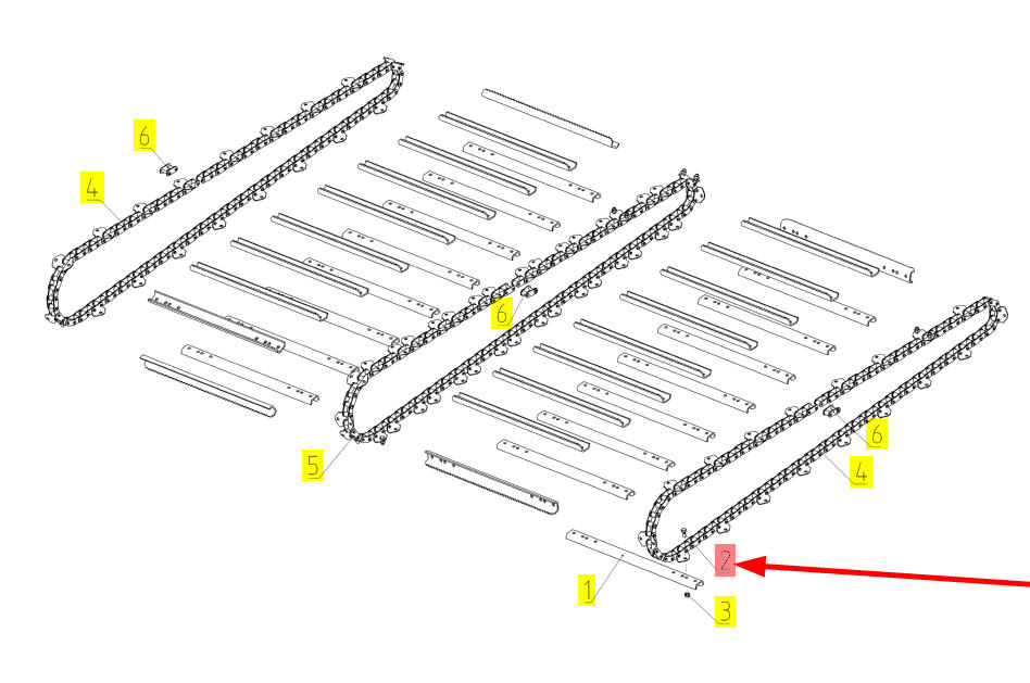 100168146 Screw M10 x 6 mm - Korbanek agricultural shop