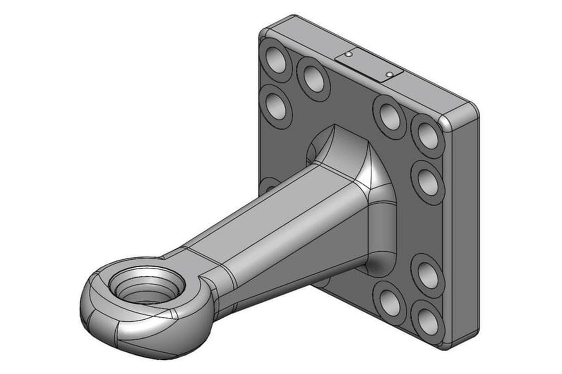 00665210A02 Zaczep oczkowy O 40 mm 160x160 ISO 5692-2 - sklep rolniczy ...