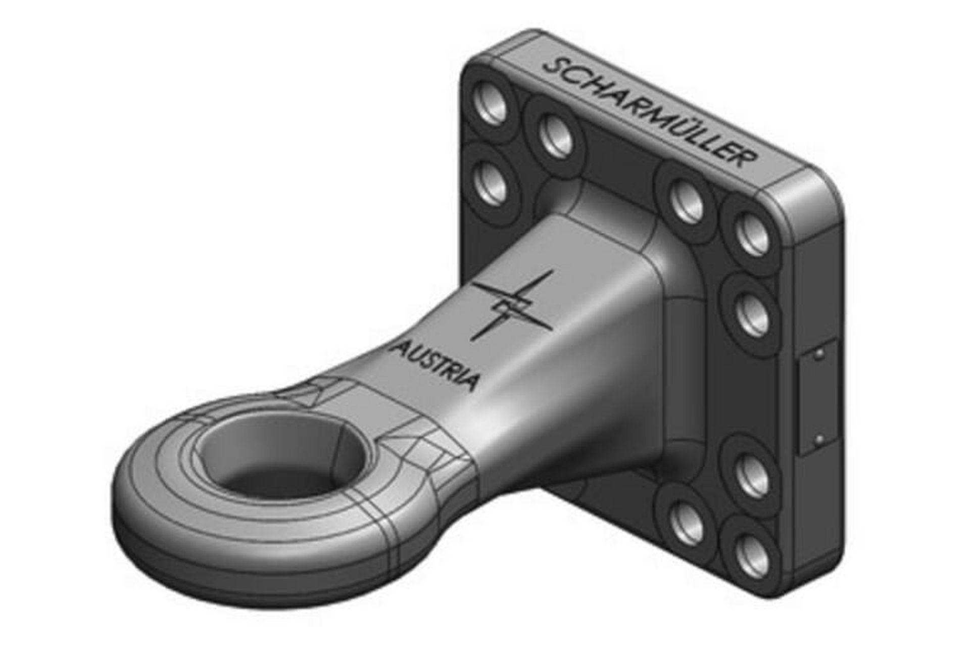 00665270A02 Zaczep oczkowy kat. 4 O 58 mm Langloch 160x160 ISO 21244 ...