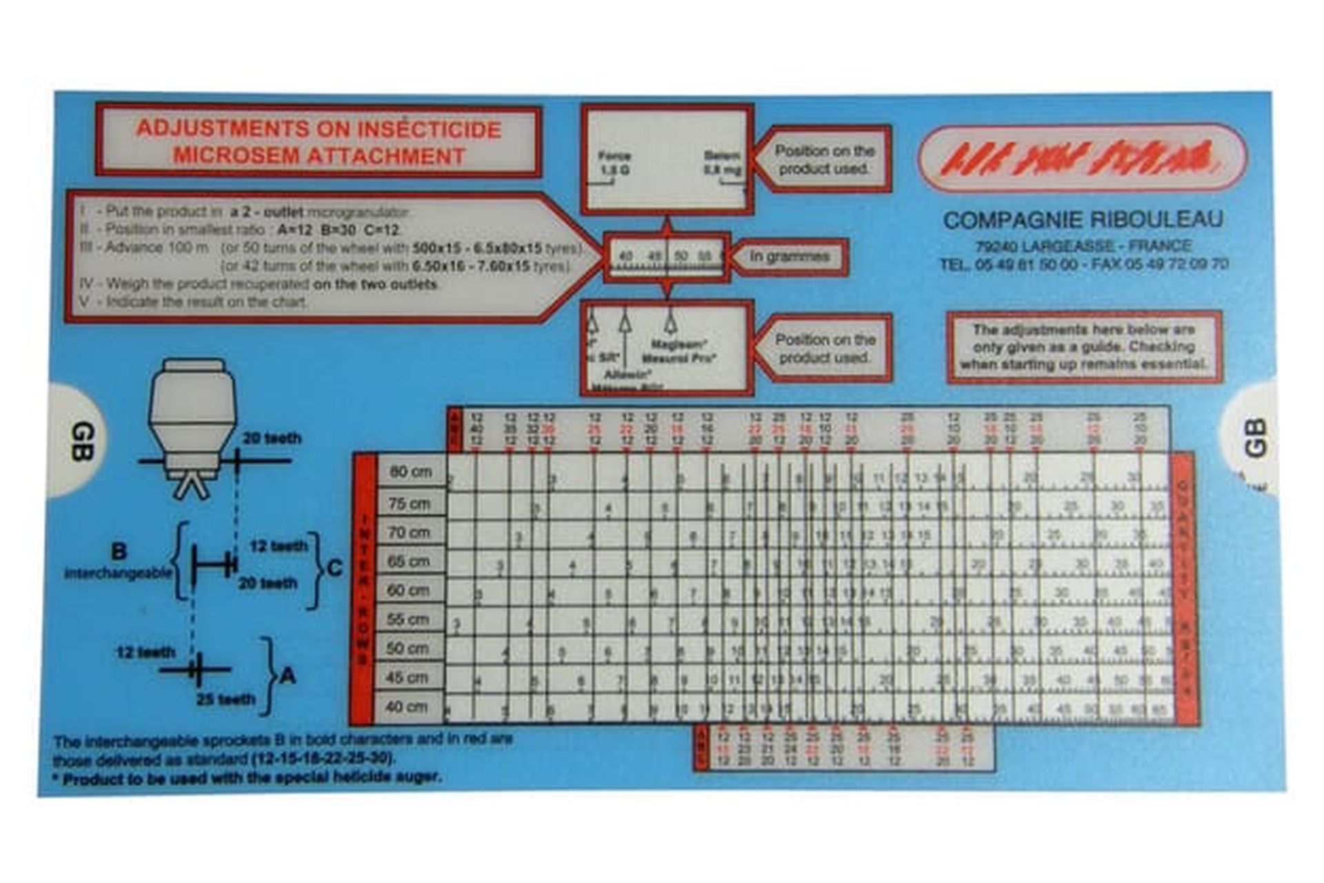 10226141N Wykres przesuwny Microsem - sklep rolniczy Korbanek