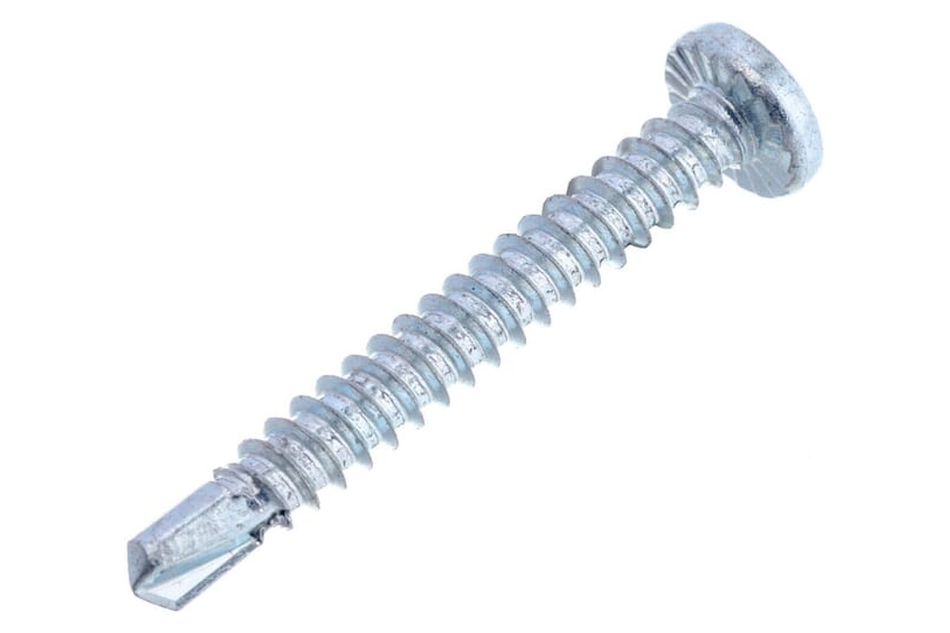 7504N4838P200 Wkręt samowiercący 4.8x38 mm PH2 z łbem soczewkowym, stal, DIN7504 Kramp - sklep ...