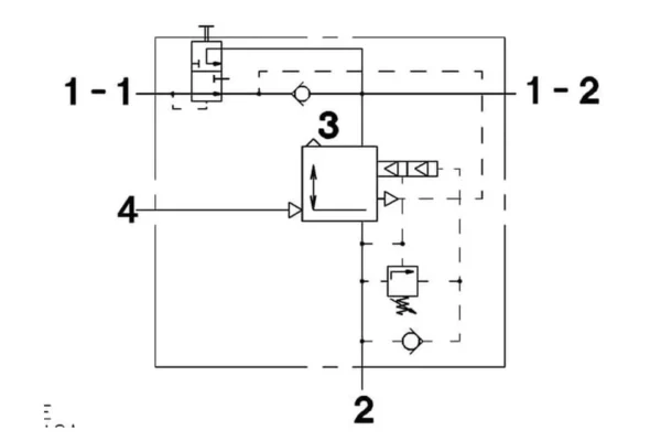9710027010 Zawór hamulcowy przyczepy - sklep rolniczy Korbanek