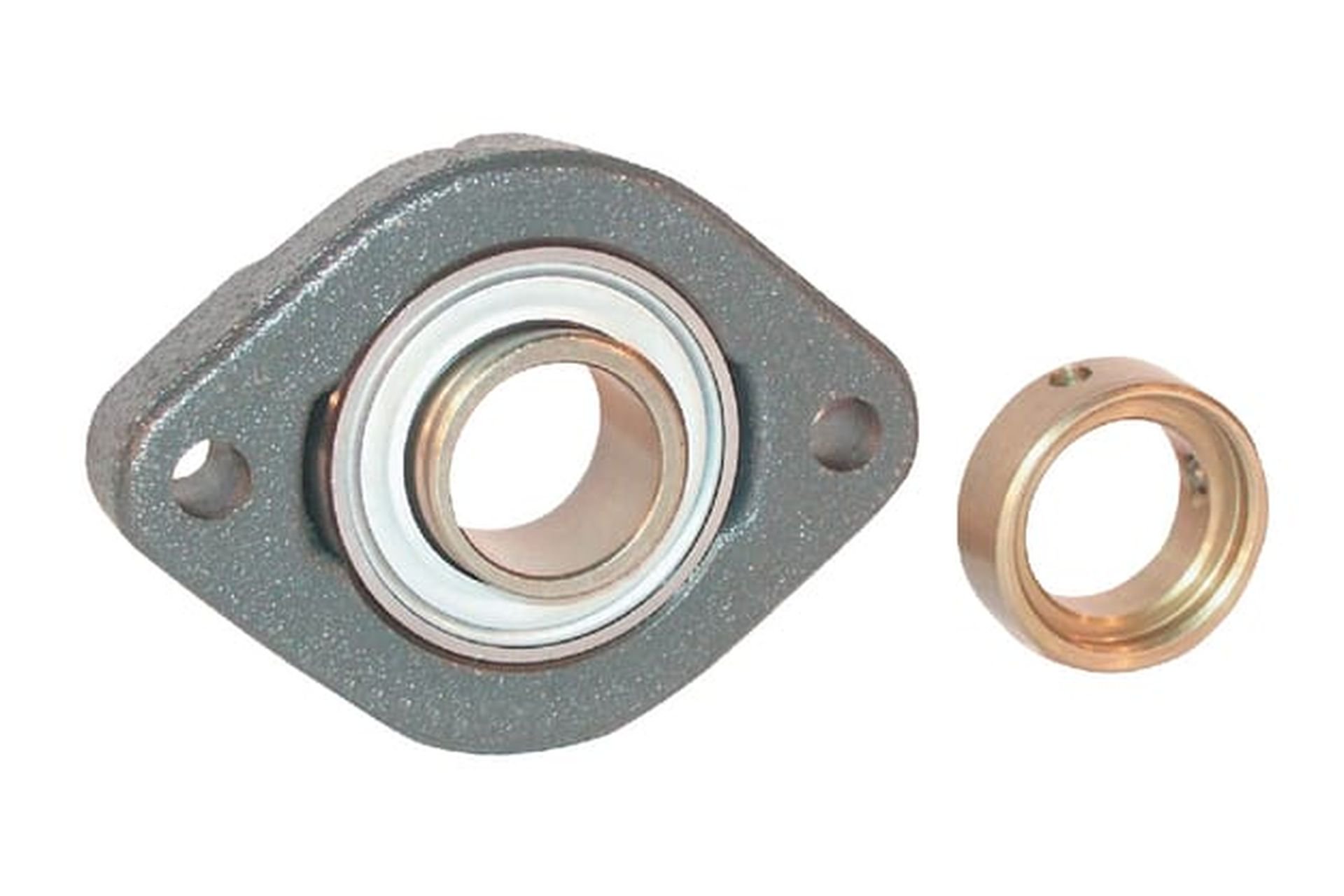 FLCTE35 Łożysko z obudową 2-otworowe, kompletne - sklep rolniczy Korbanek