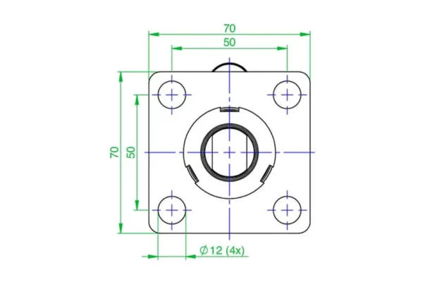 CWP10CD40 Szybkozłącze cylindra CW10 - sklep rolniczy Korbanek