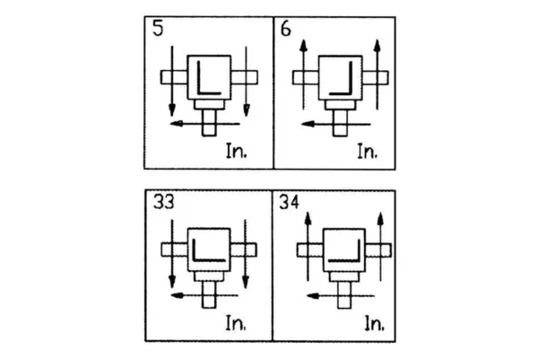 331016 Przekładnia T-331A, przełożenie 1:1 - sklep rolniczy Korbanek