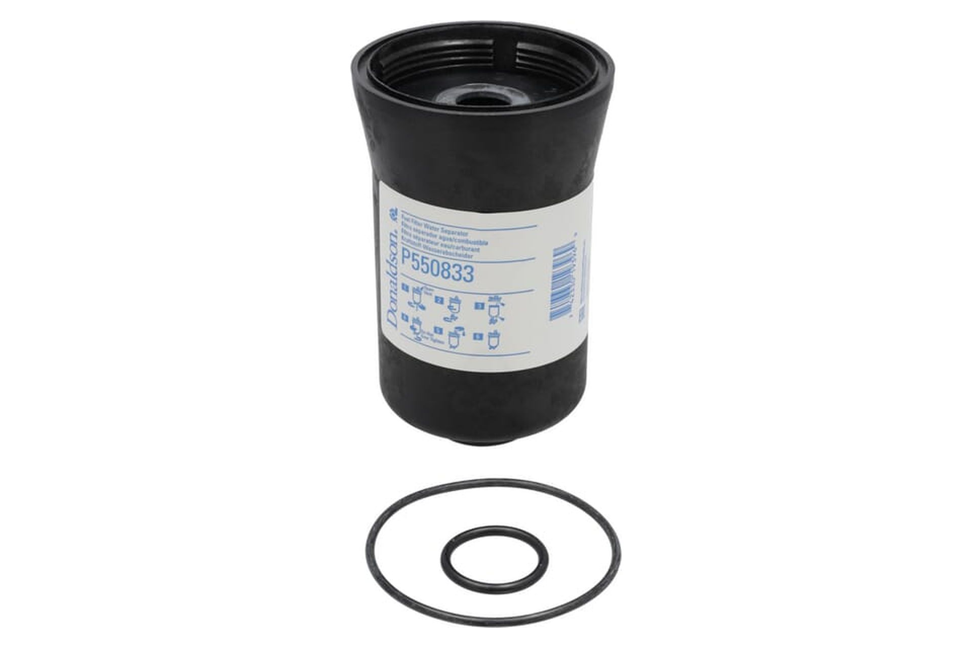 P550833 Filtr paliwa z separatorem wody, przykręcany - sklep rolniczy ...