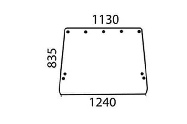 R50758 Szyba tylna - sklep rolniczy Korbanek