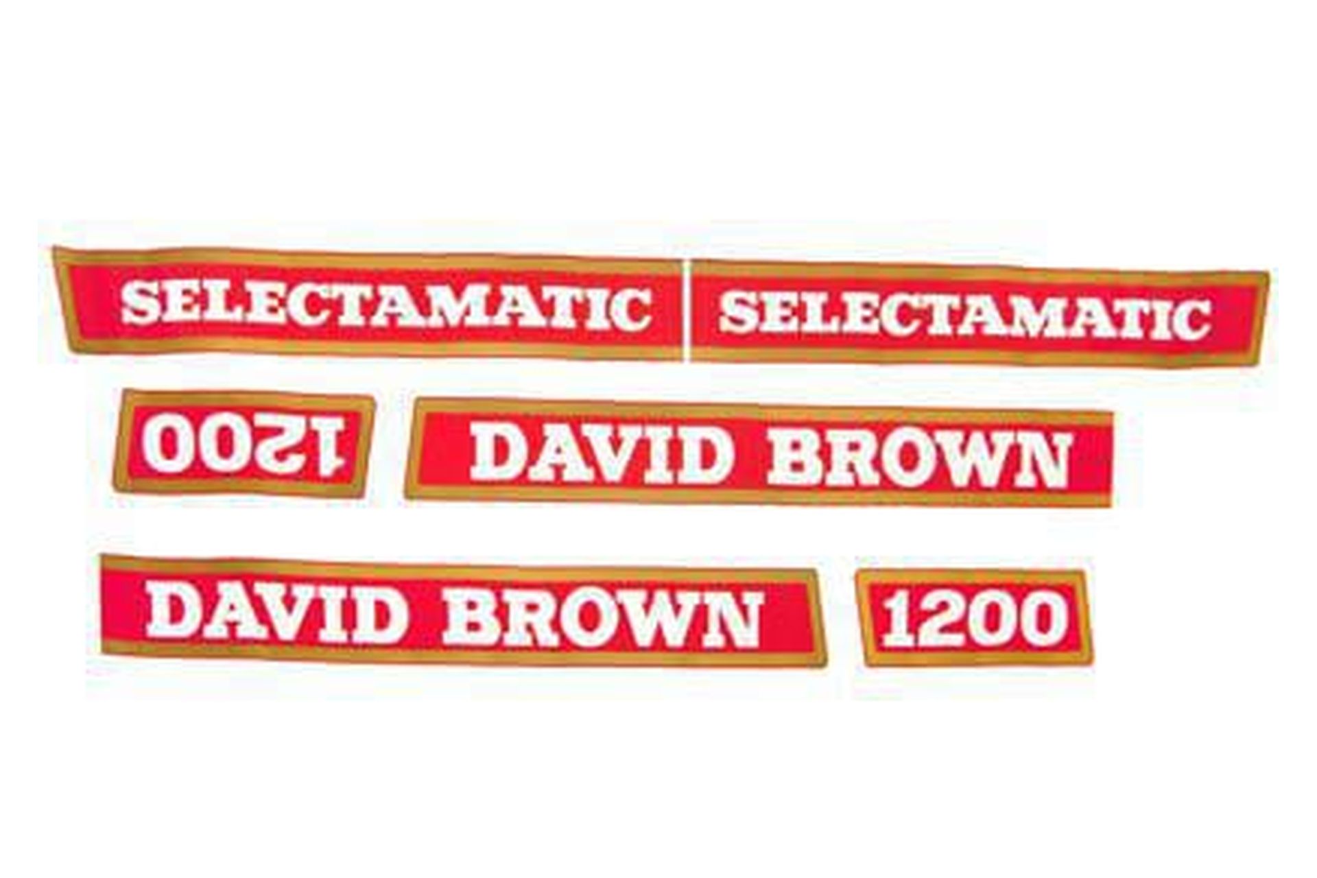 VPM2035 Sticker set - DB1200 - Korbanek agricultural shop